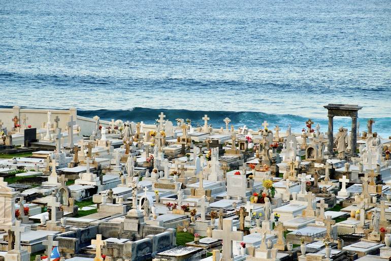 Cemetery on the Ocean, Puerto Rico - Limited Edition of 25 Photography ...
