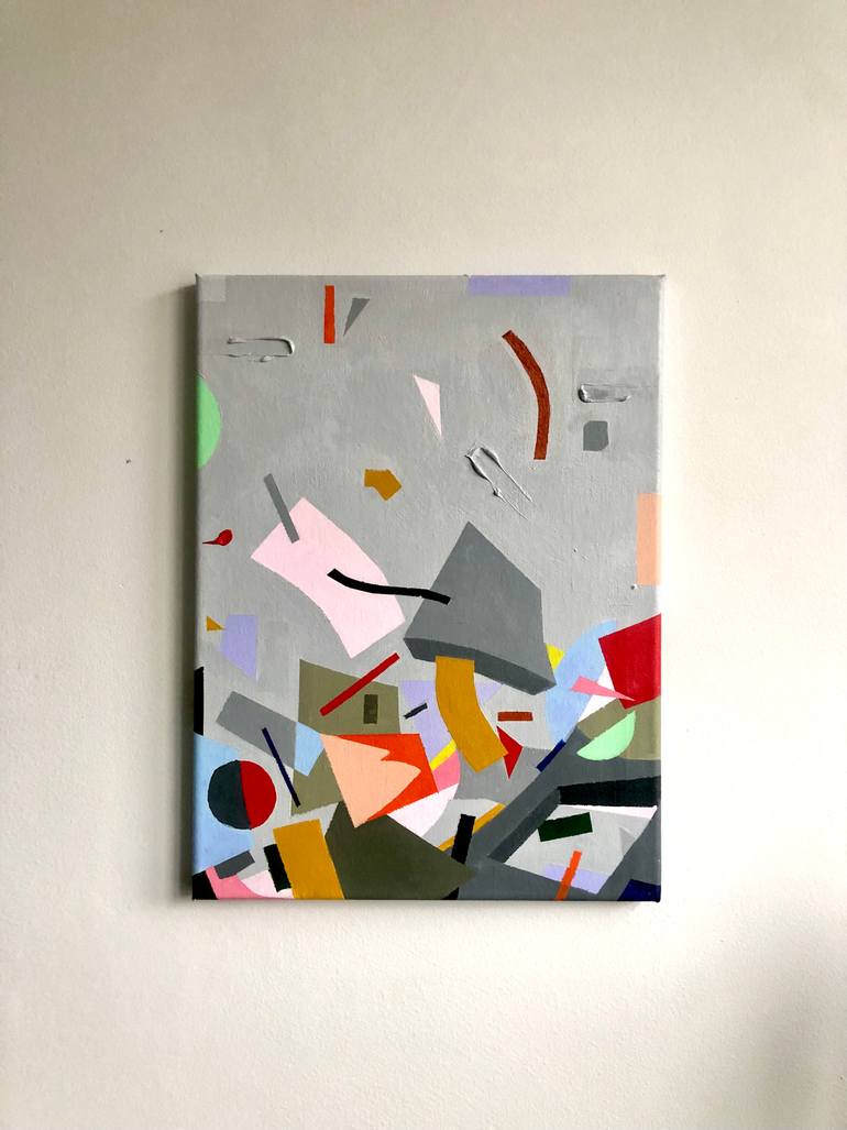 One Big Family Painting by Nick Psaroudakis | Saatchi Art