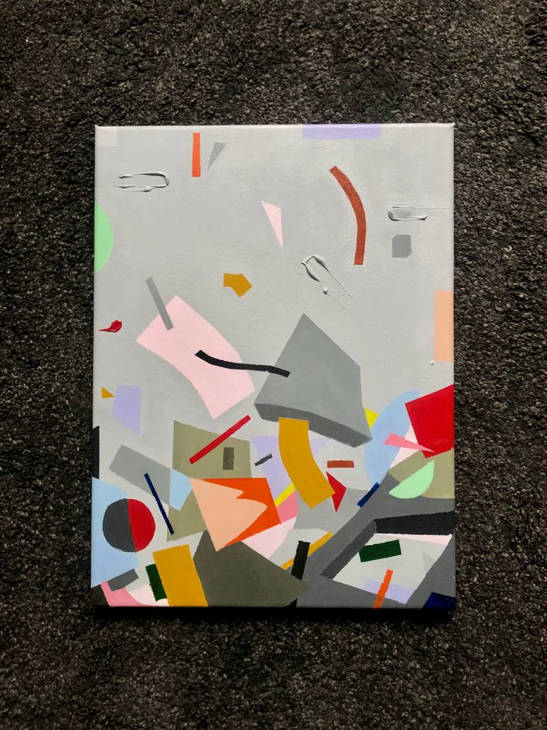 One Big Family Painting by Nick Psaroudakis | Saatchi Art