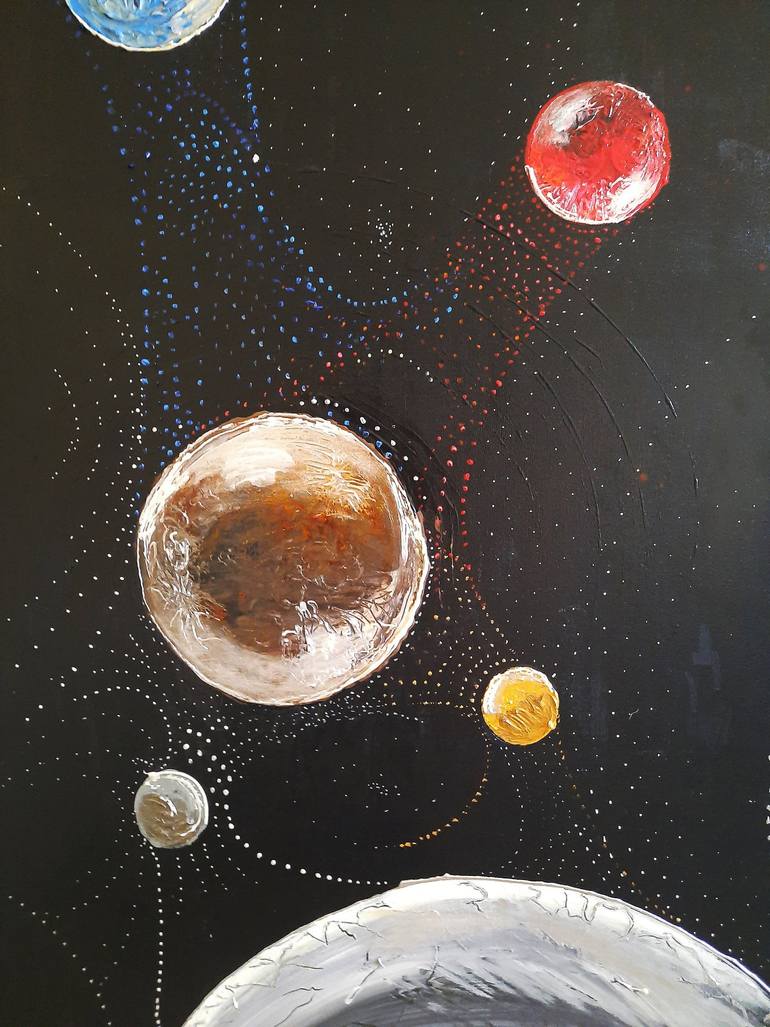 Gravity Painting by Natasa Ilic | Saatchi Art