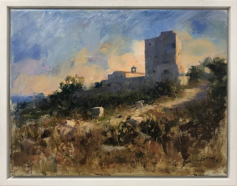 Maltese sunset Painting by Aleksei Sedov | Saatchi Art