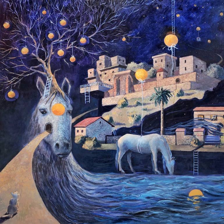 Journey to Self Painting by Aleksei Sedov | Saatchi Art