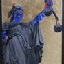 Justice Painting by Martis Magdalena | Saatchi Art