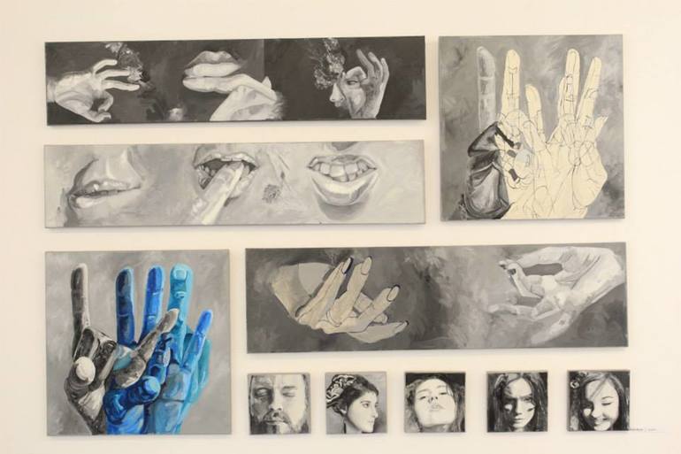 Decomposition Painting by Martis Magdalena | Saatchi Art