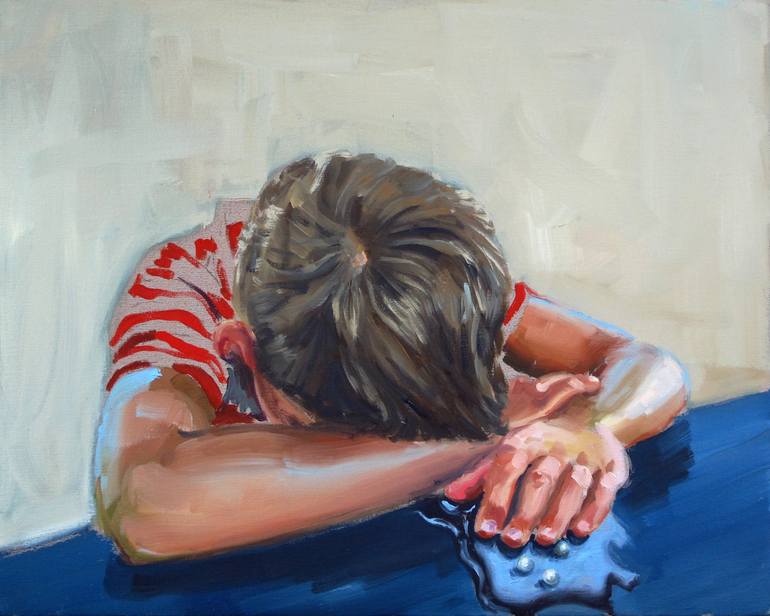 The Pearls Painting by Anne Brenner | Saatchi Art