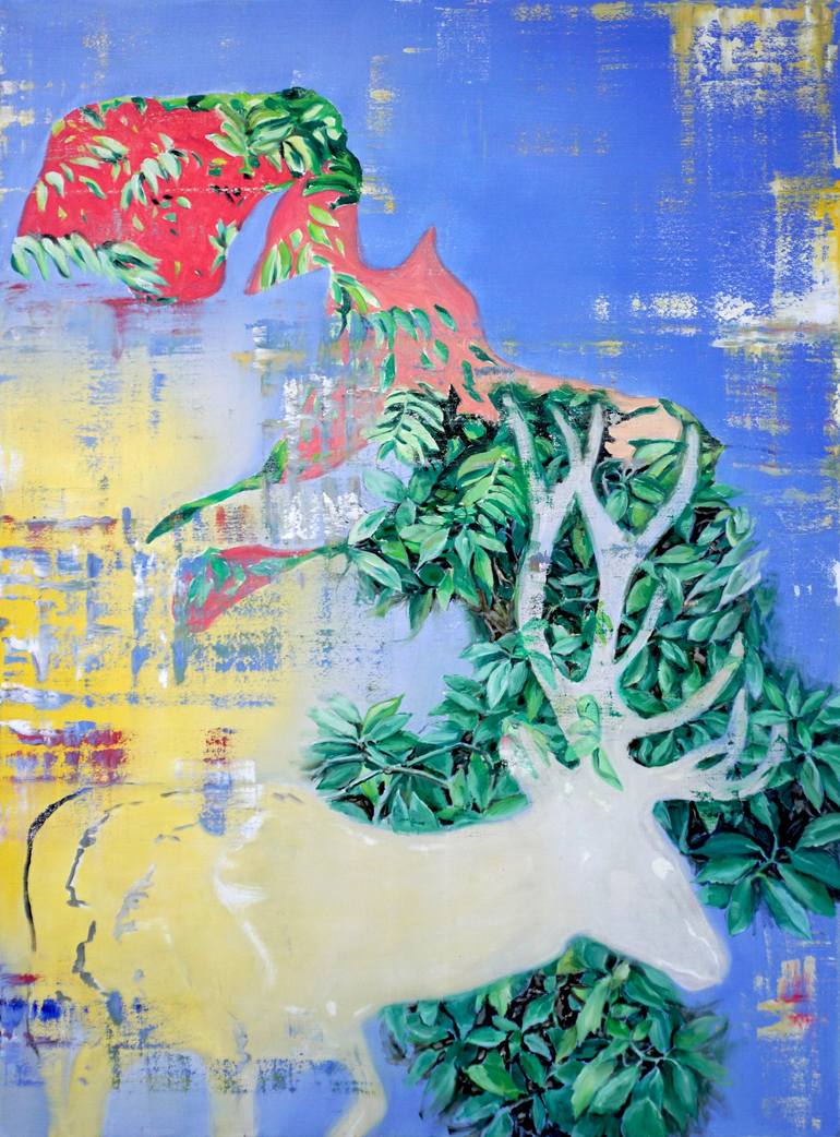 Strong And Kind Painting by Anne Brenner | Saatchi Art
