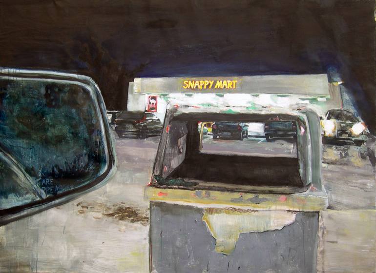 Snappy Mart Painting by Krutie Thakkar | Saatchi Art