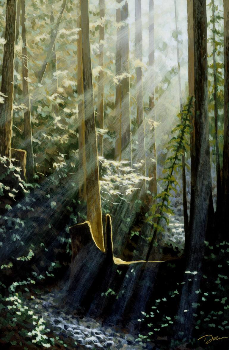 Illuminant Painting by Dan Cooper | Saatchi Art