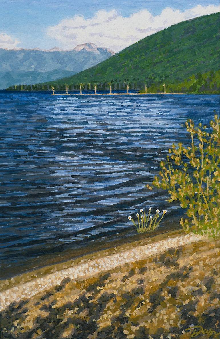 Artist's Beach Painting by Dan Cooper | Saatchi Art