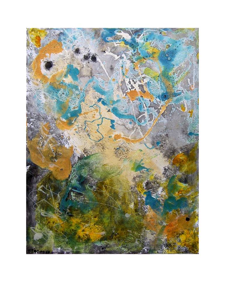 Beginnings (Abstract) Painting by Patricia Manion Mulcrone | Saatchi Art