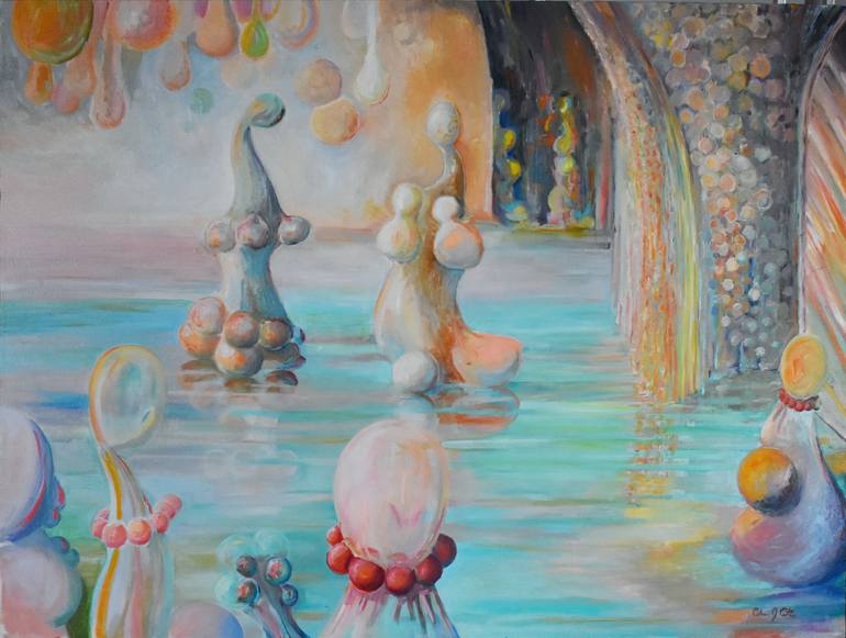 The Dance Painting by christian cote | Saatchi Art