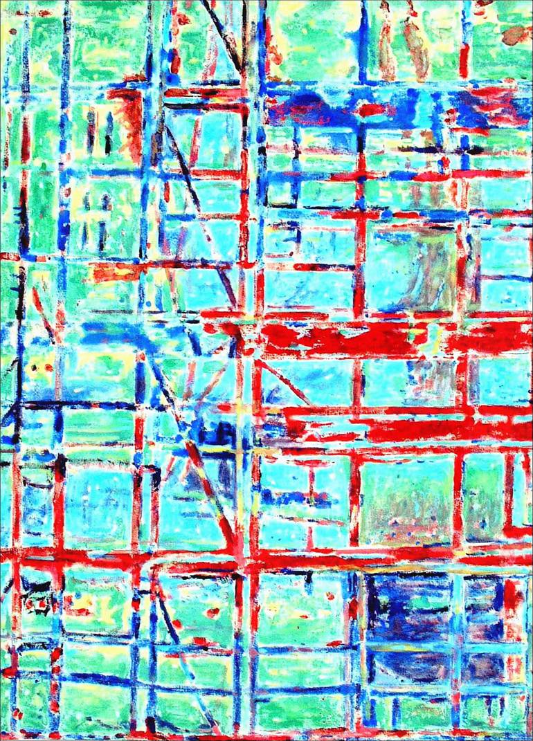 Broken Aspect Painting by Keith Webb | Saatchi Art