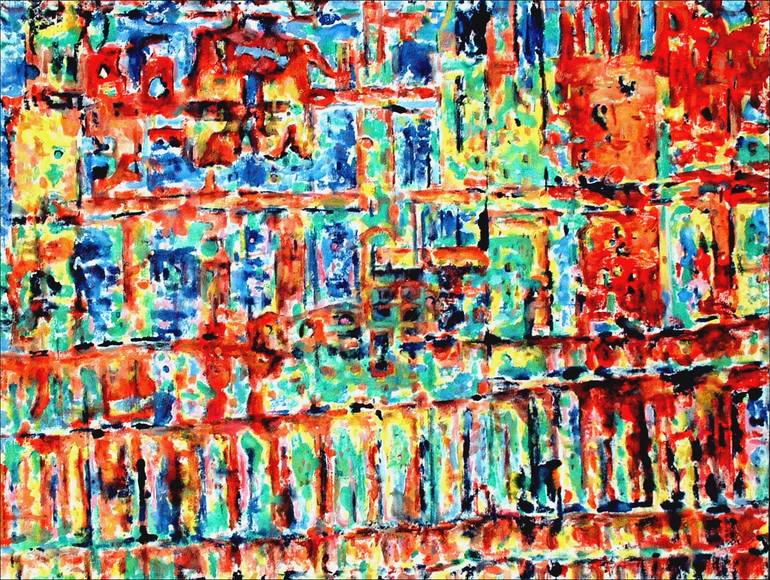 Westminster 2 Painting by Keith Webb | Saatchi Art