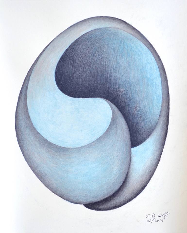 Hollow Drawing by Rutie Wolff | Saatchi Art