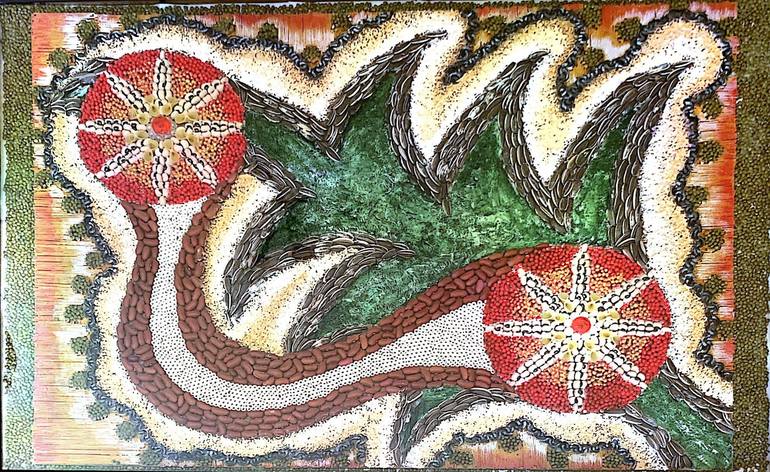 Grains collage Collage by Vinar Creations | Saatchi Art