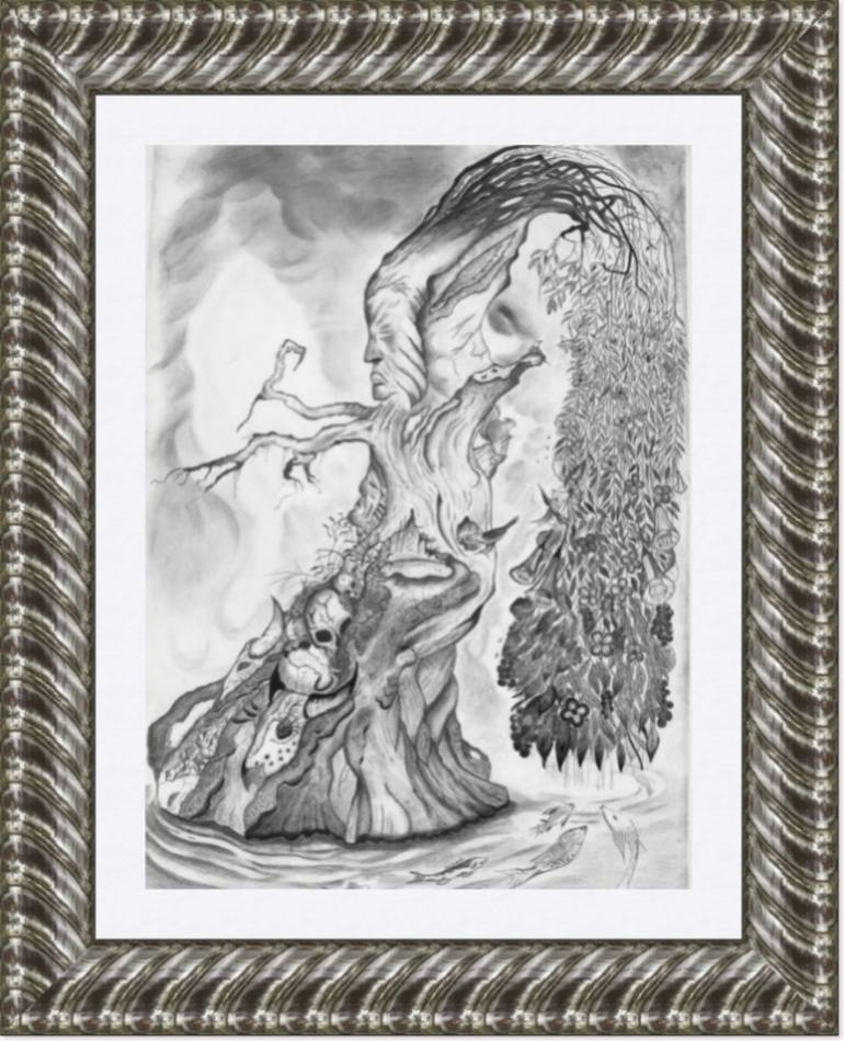 Tree of Life Drawing by Steven Rithenmere | Saatchi Art
