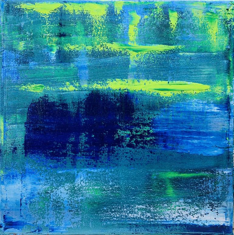 Collors Collide Painting by Michael Lawson | Saatchi Art