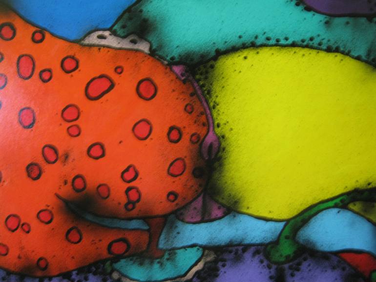 strawberry fields Painting by Loring Doyle | Saatchi Art