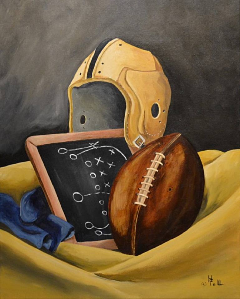 The Winning Play Painting by Herschel Fall | Saatchi Art