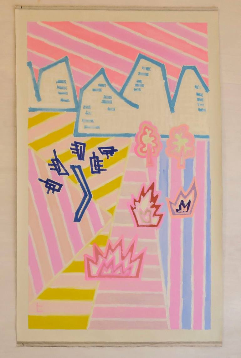 Joshua Tree National Park Painting by Hikaru O | Saatchi Art