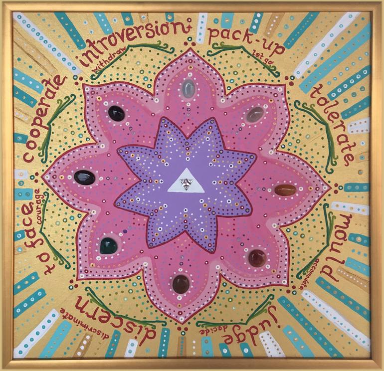 THE 8 POWERS OF THE SOUL Painting by Laura Recio | Saatchi Art