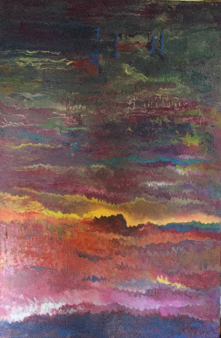 New world Painting by David Vandy | Saatchi Art