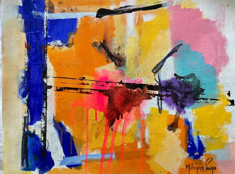 Etnica Painting by Milagros Pongo | Saatchi Art