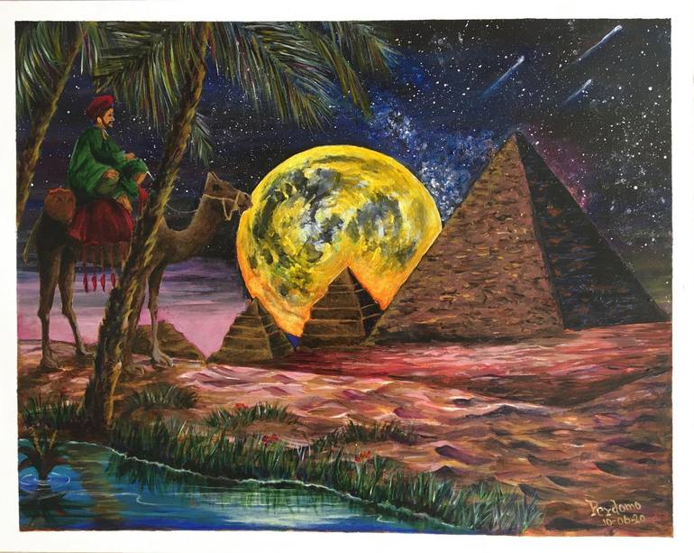 WALLS OF MYSTERY (Paredes de Misterio) Painting by Pablo Perdomo ...