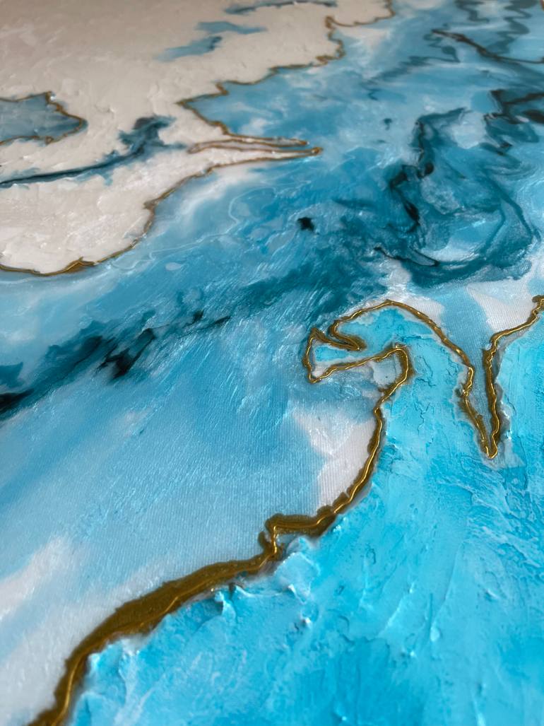 Blue Painting by Serdar Bayriyev | Saatchi Art