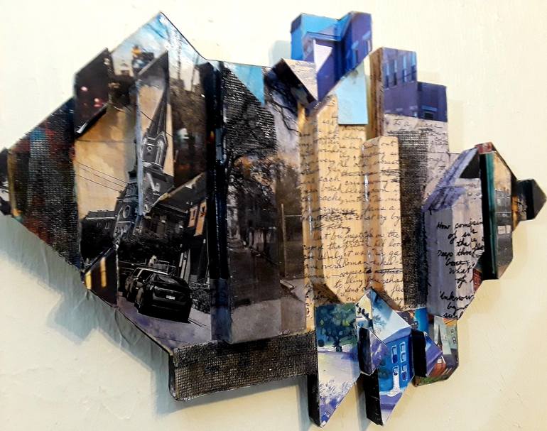 Days and Dreams Collage by Jonathan Carter | Saatchi Art