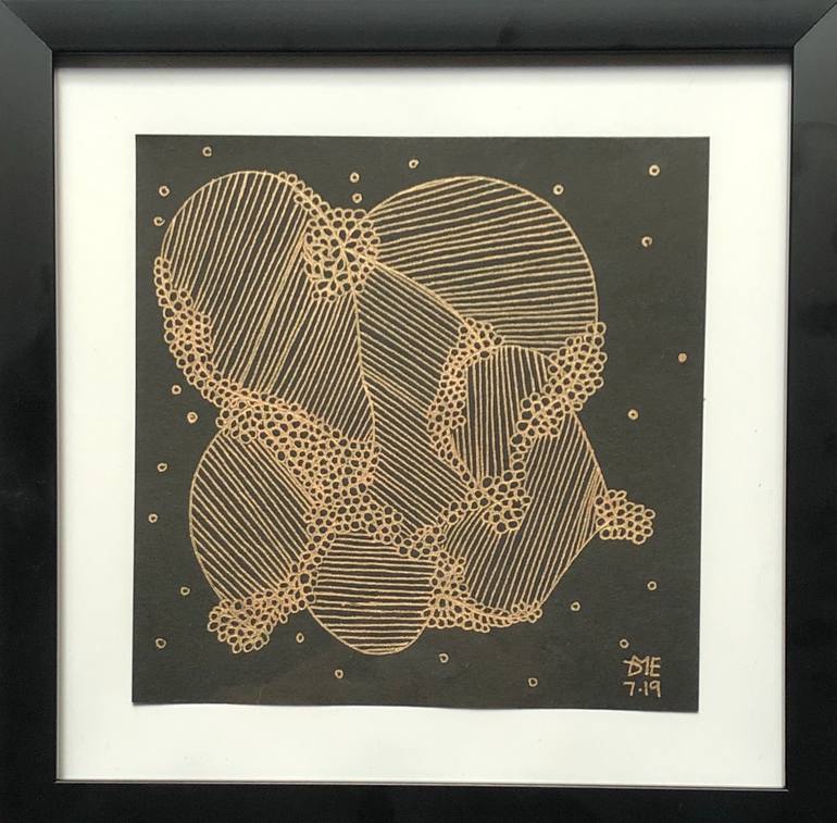 Elated Strokes #105 Drawing by Daphné Essiet | Saatchi Art