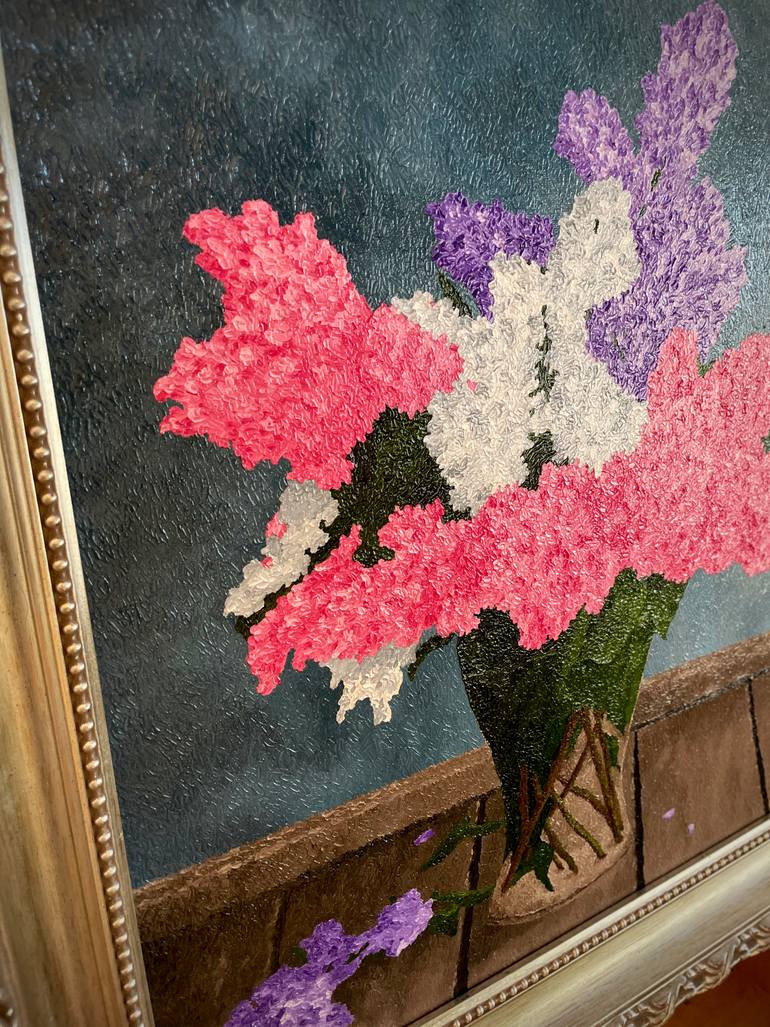 The Color Of Lilacs Painting by Patrick Riley | Saatchi Art