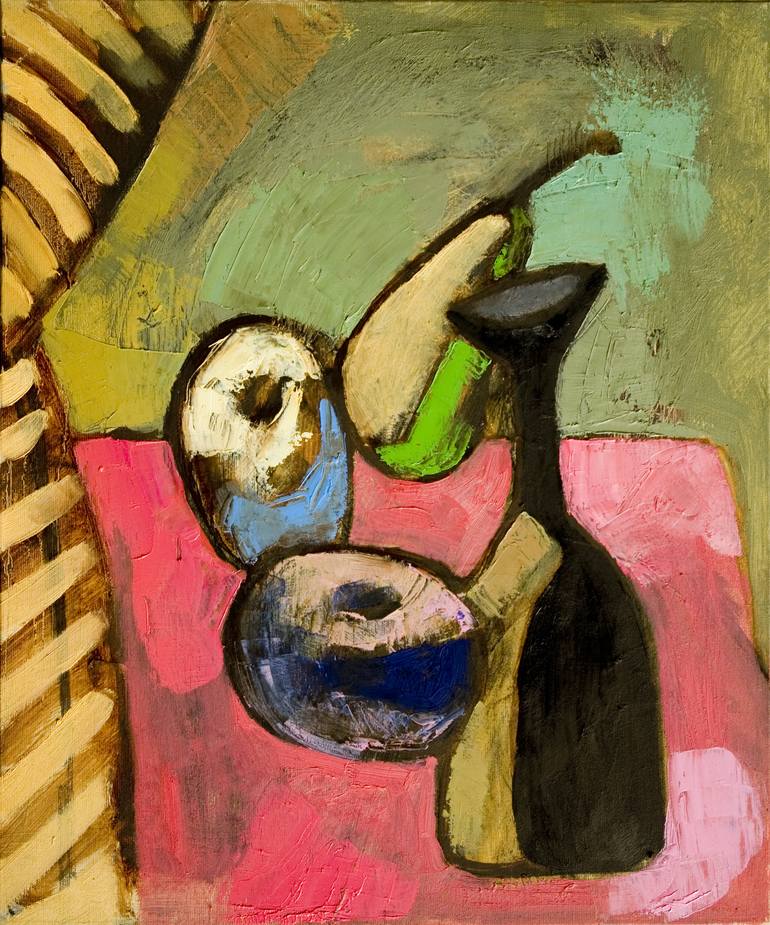 Still life 016 Painting by Georgi Atanasov | Saatchi Art