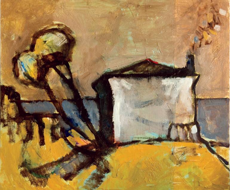 The cottage 02 Painting by Georgi Atanasov | Saatchi Art