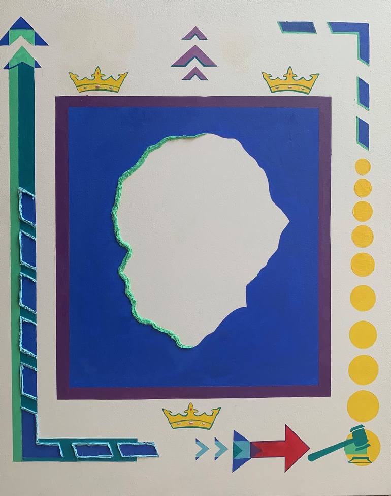 Disconnection Painting by Tyler Butcher | Saatchi Art