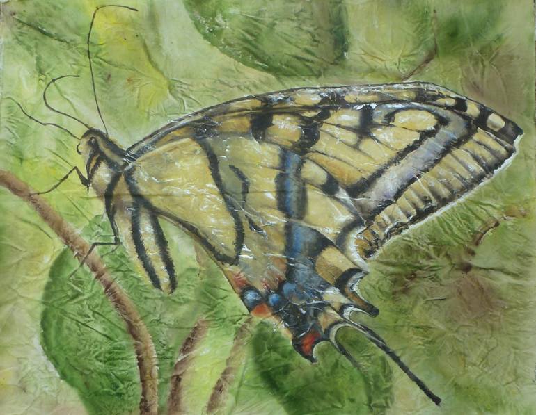 Swallowtail Painting by Karry L | Saatchi Art