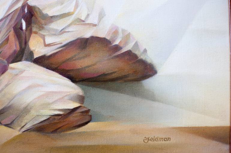 Wasser und Steine Painting by Isaac Feldman | Saatchi Art