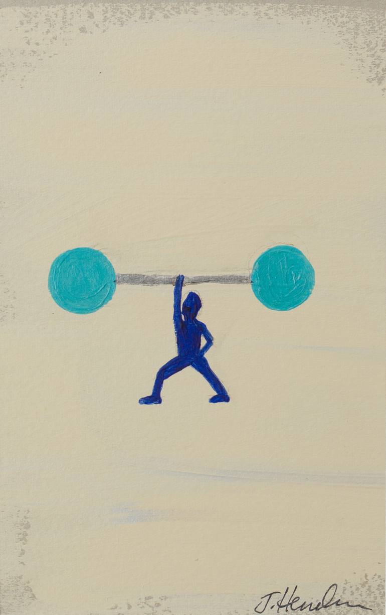 Self-Assurance Painting by Jennifer Henderson | Saatchi Art