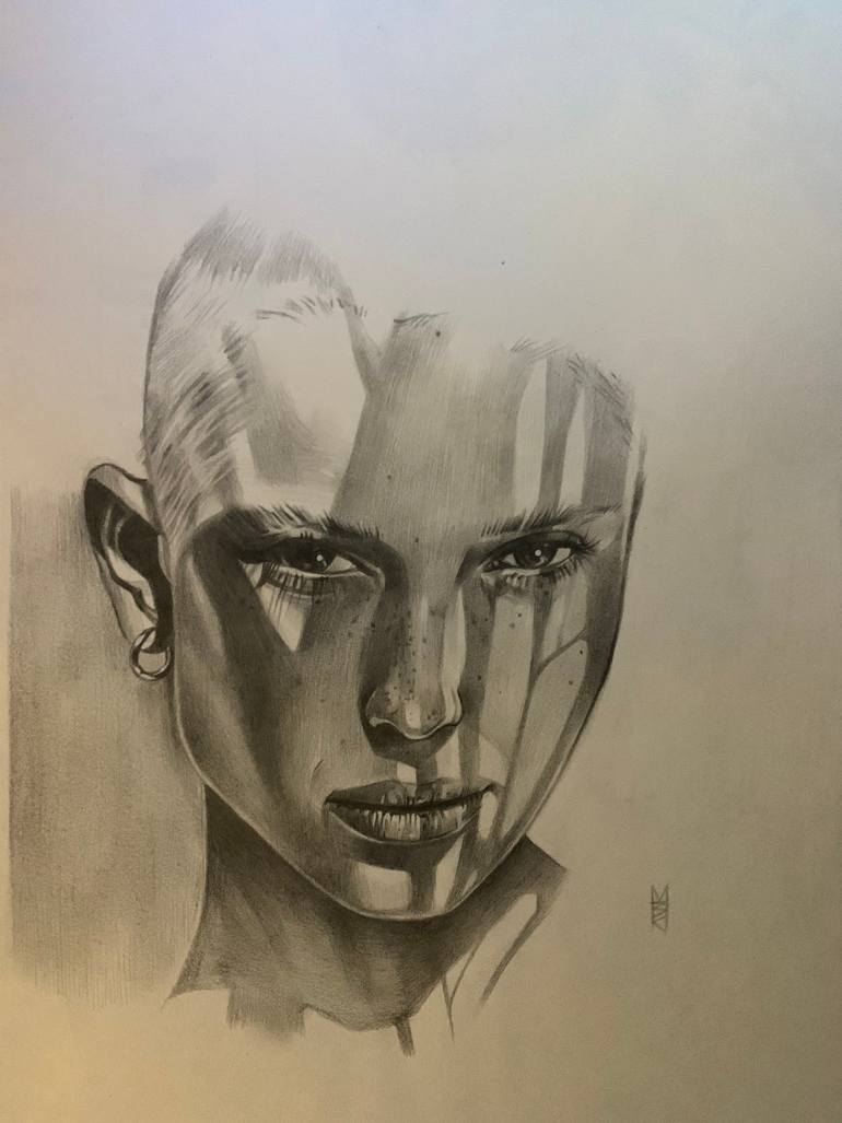 deepness Drawing by Mikhail Zaporozhchenko | Saatchi Art