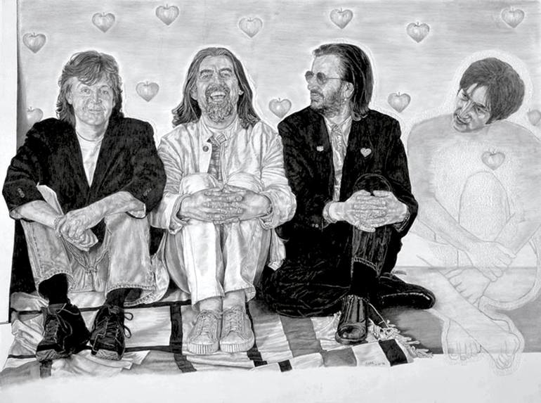 There in Spirit Drawing by Sara Gauthier | Saatchi Art