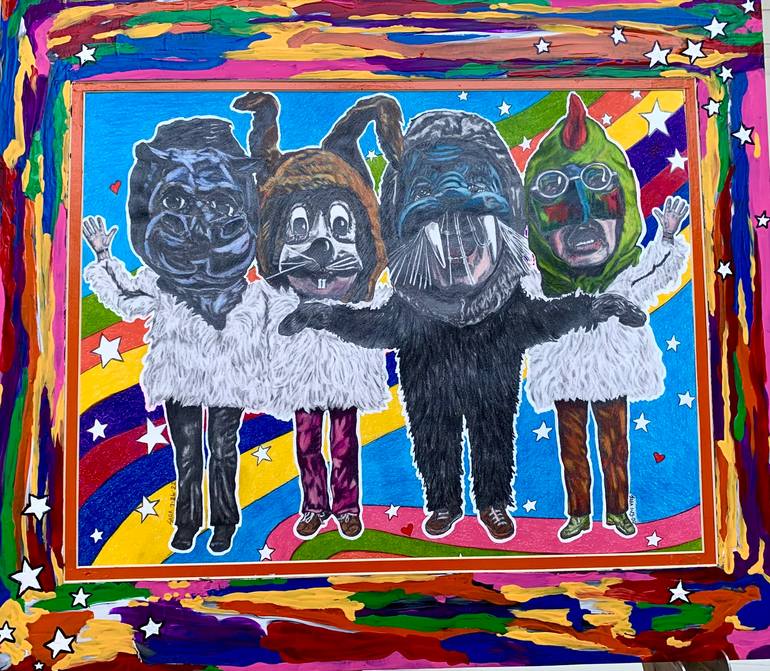 Magical Mystery Tour Drawing by Sara Gauthier | Saatchi Art