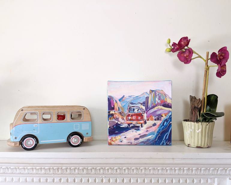 Van Life Painting by Montina Hussey | Saatchi Art