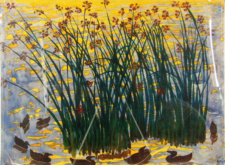 Summer on Samara Painting by Vladimir Padun | Saatchi Art