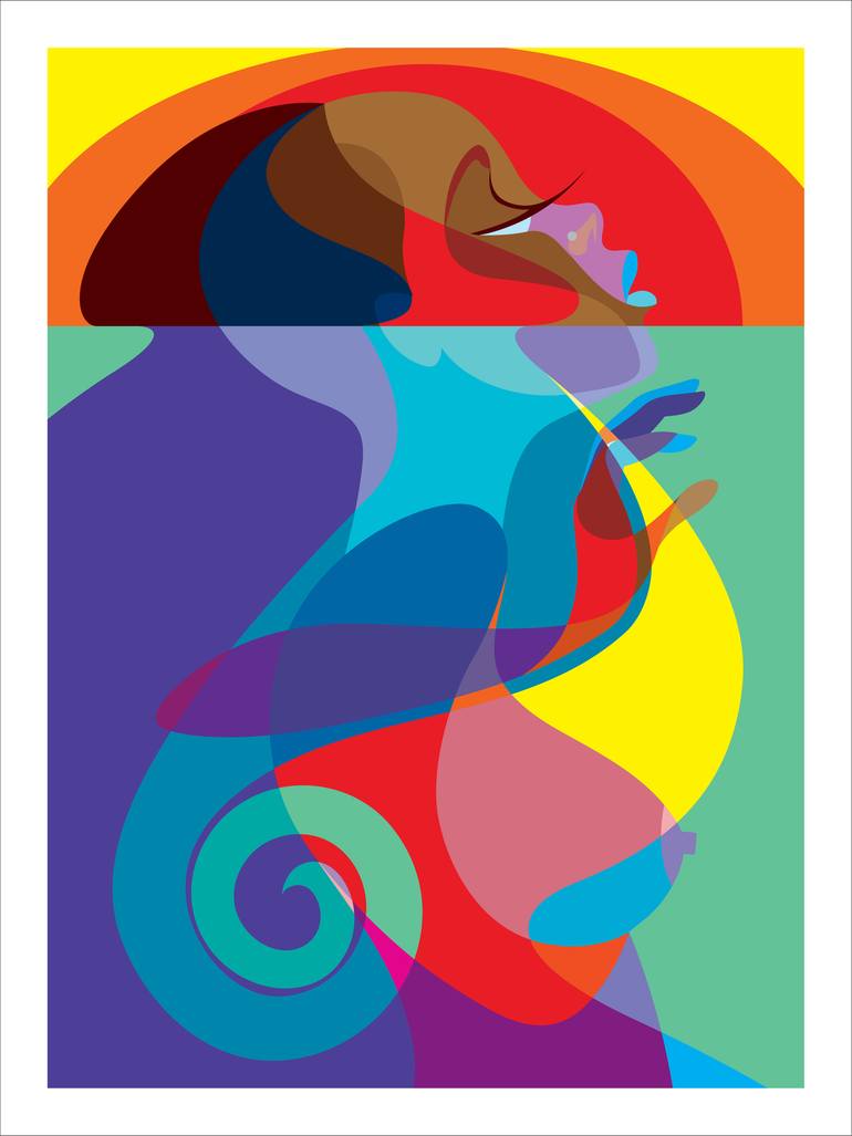 Deep Water Mixed Media by Michael Colbert | Saatchi Art