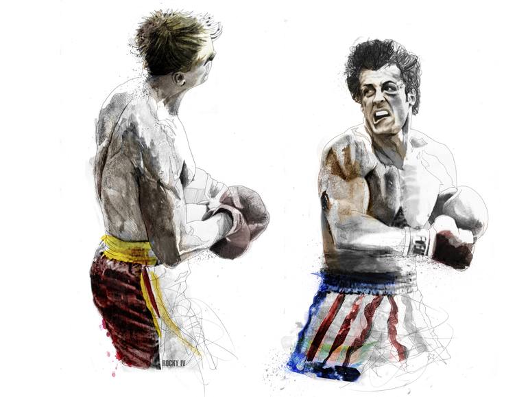 COLD WAR Painting by john rivoli | Saatchi Art