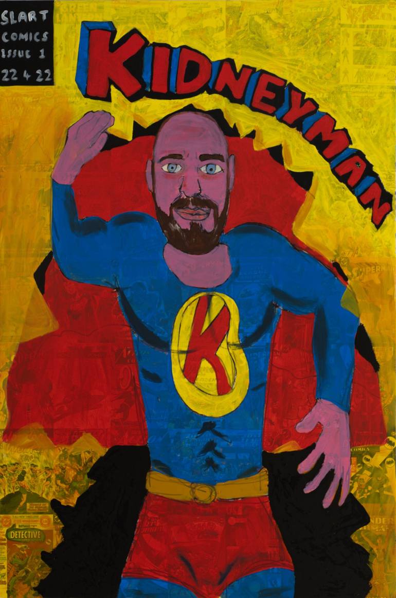 Kidneyman Painting by Steve Light | Saatchi Art
