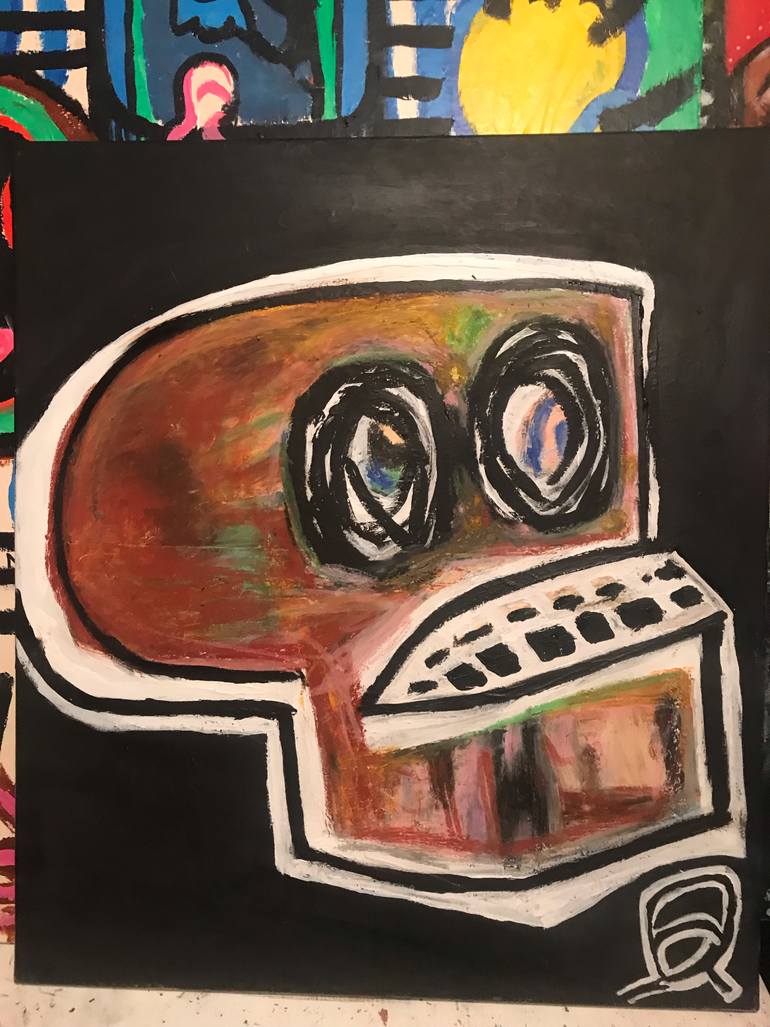 CR3ATIVE INTELLECT Painting by Artful Rog3r | Saatchi Art