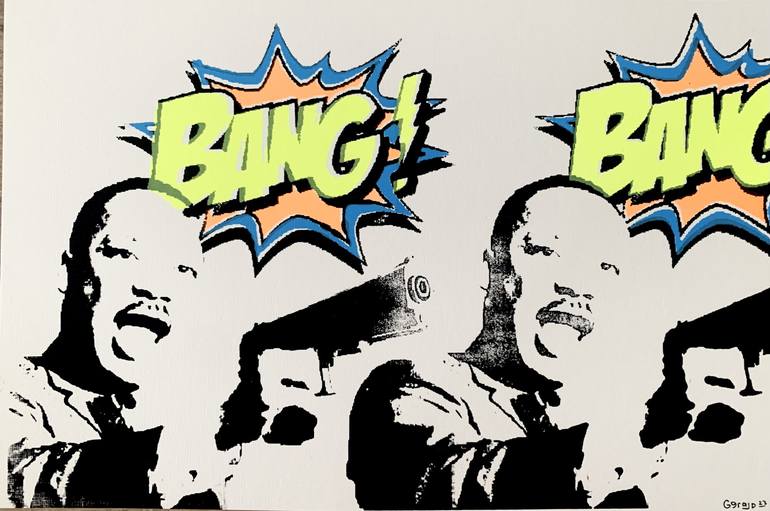 By any means necessary Printmaking by Gerald Bell | Saatchi Art