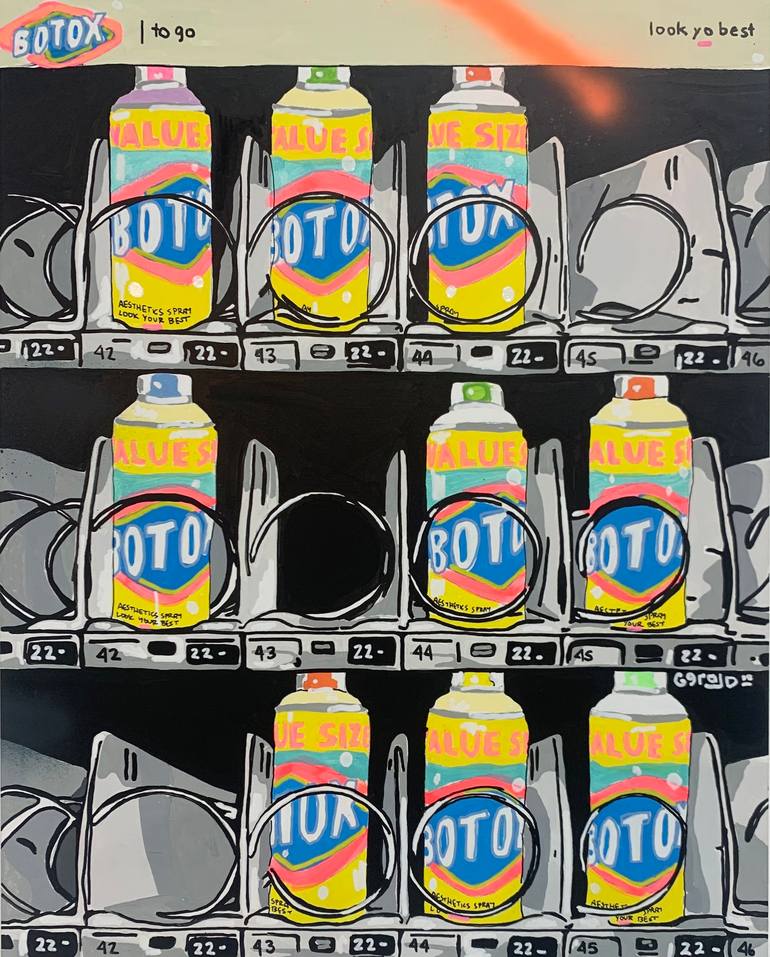 quick fix Painting by Gerald Bell | Saatchi Art