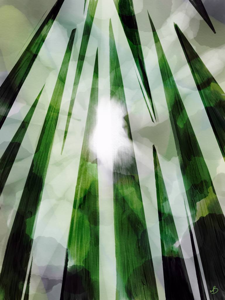 Komorebi Painting by Mekkie Bansil | Saatchi Art